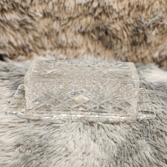 Shannon Crystal | Dining | Crystal Butter Serving Container | Poshmark